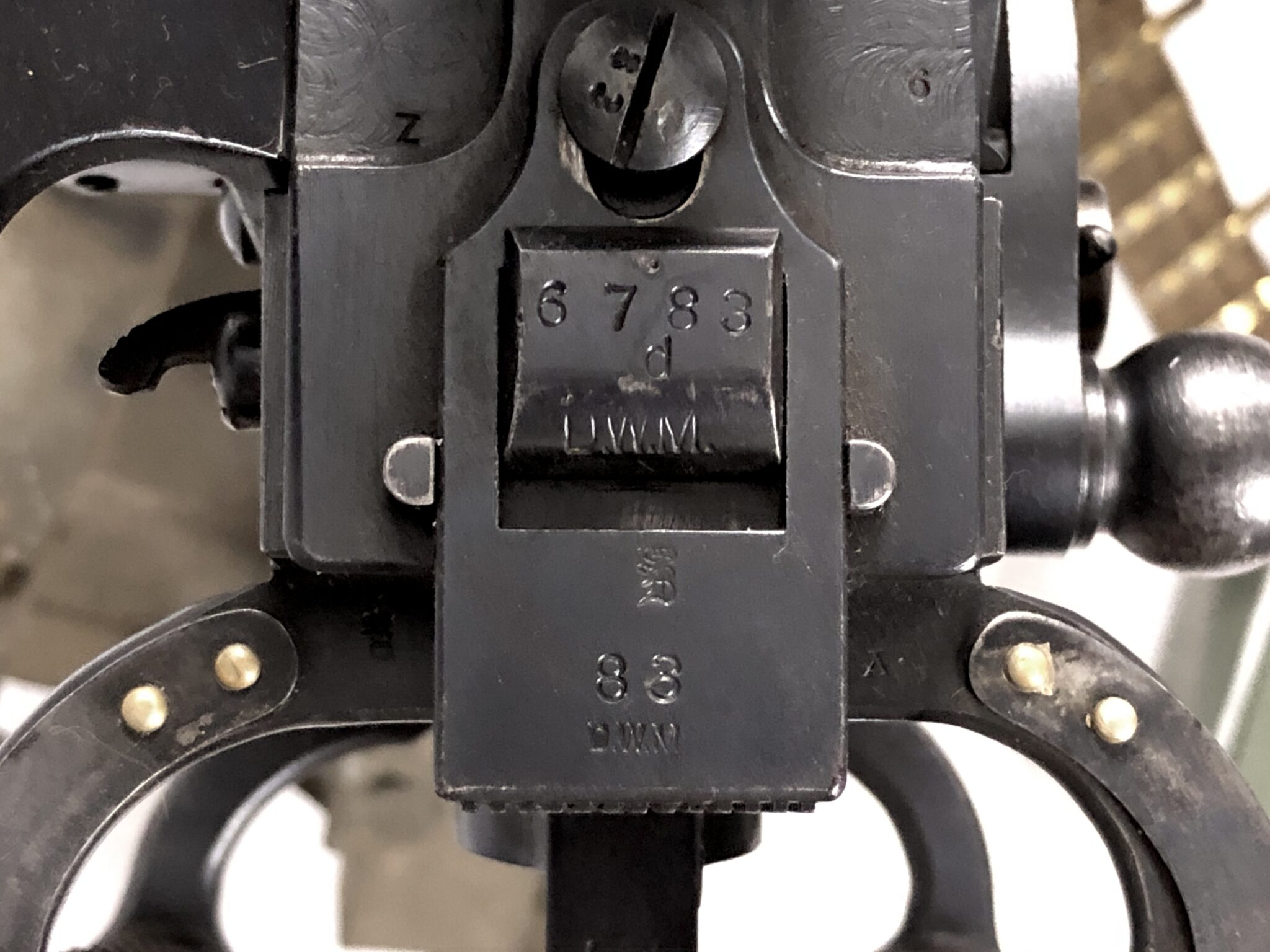 German DWM Maxim 08 8mm Mauser Belt Fed Machine Gun