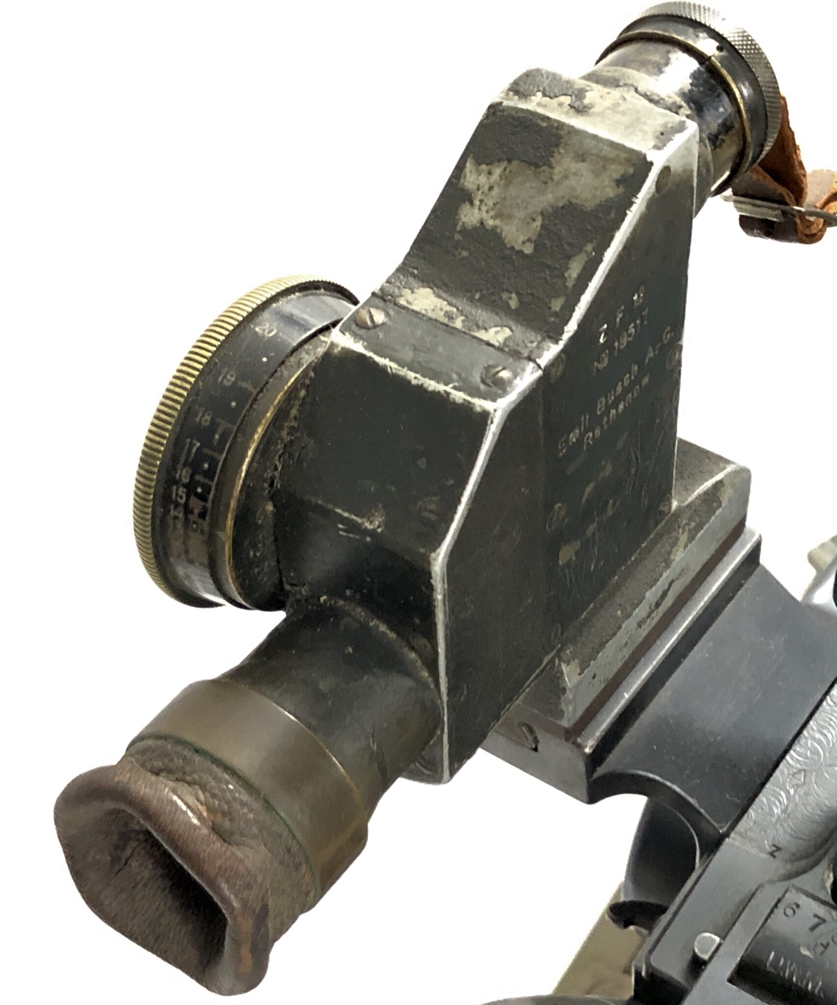 German DWM Maxim 08 8mm Mauser Belt Fed Machine Gun