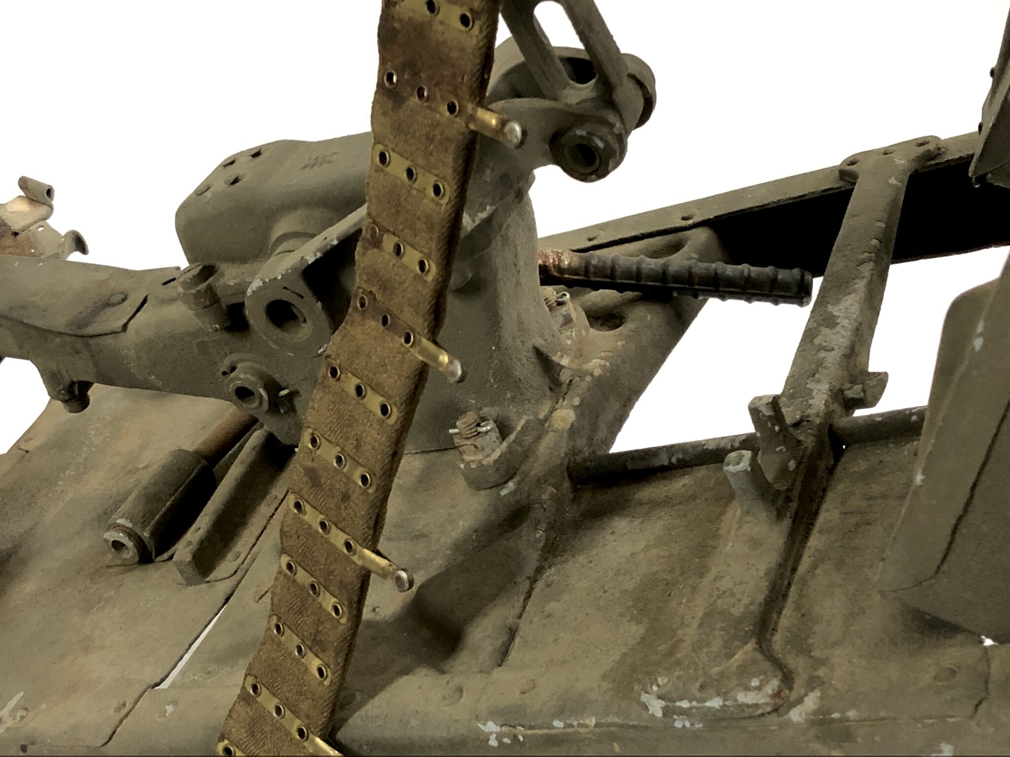 German DWM Maxim 08 8mm Mauser Belt Fed Machine Gun