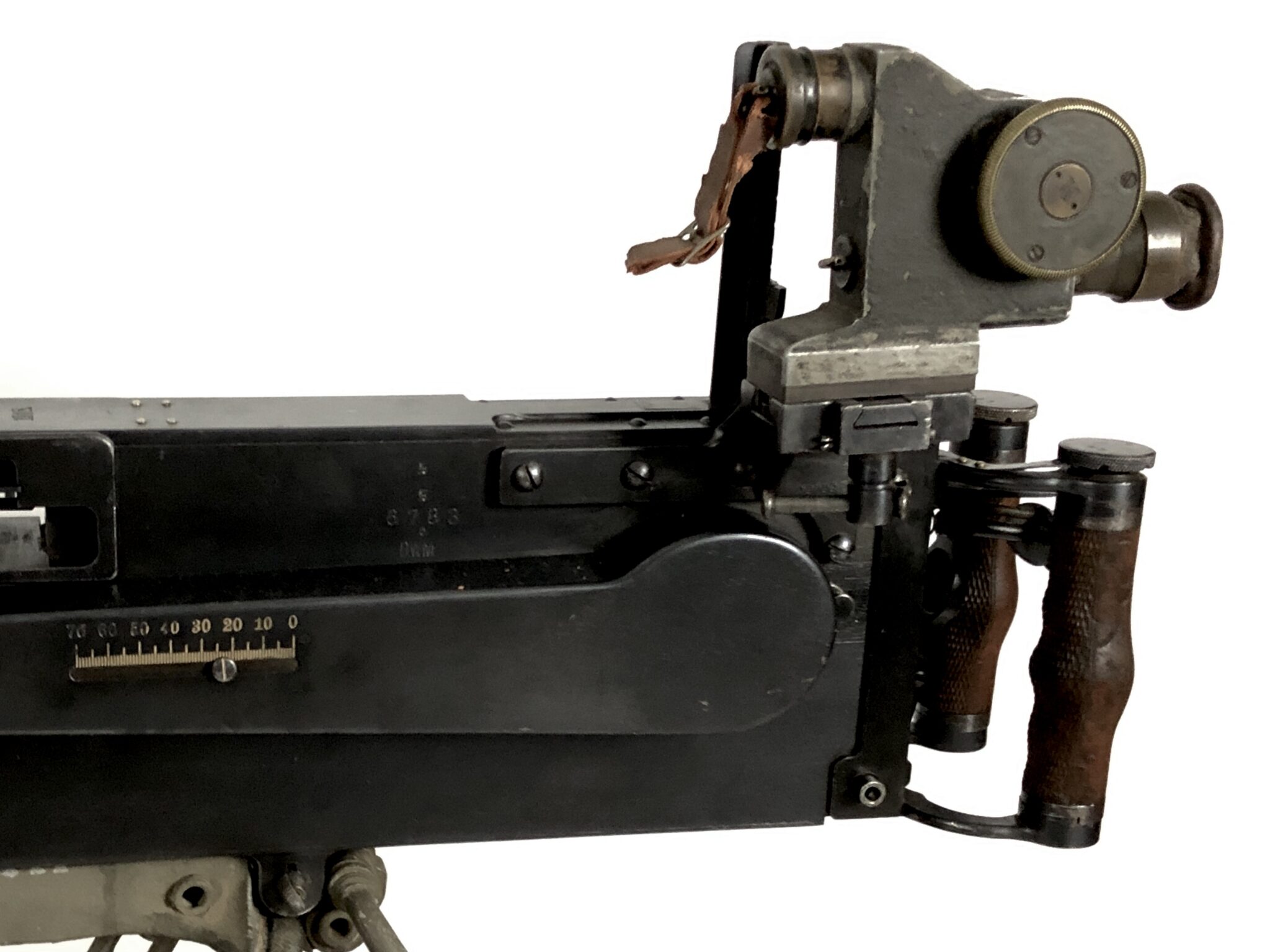German DWM Maxim 08 8mm Mauser Belt Fed Machine Gun