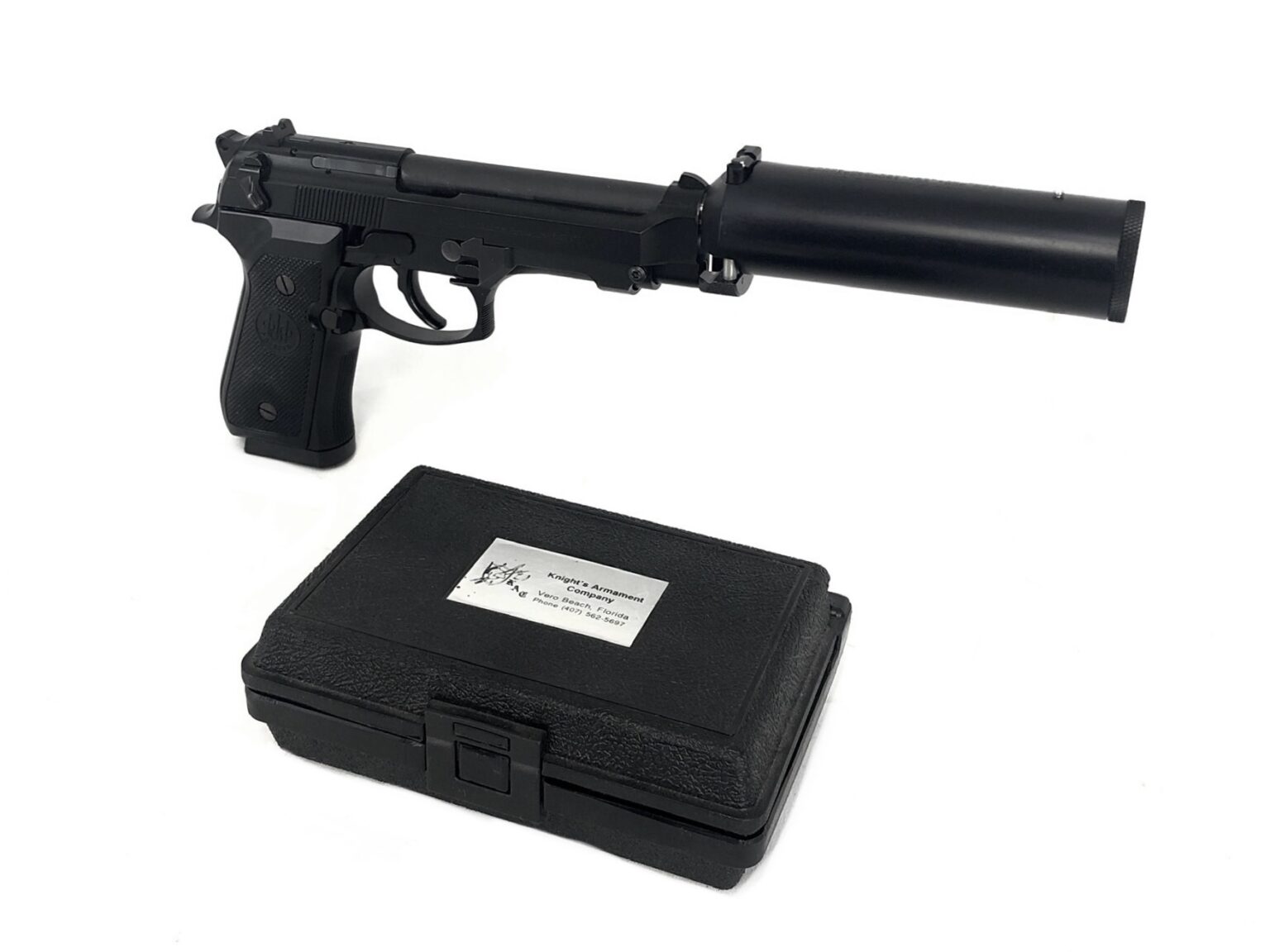 Beretta XM9 9mm USAF Kit w/ KAC XM9 Hush Puppy Silencer