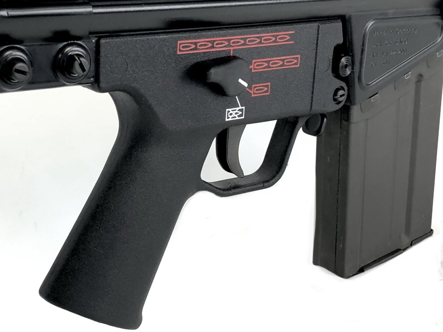 Heckler & Koch G3 7.62 Transferable Front Push Pin Machine Gun