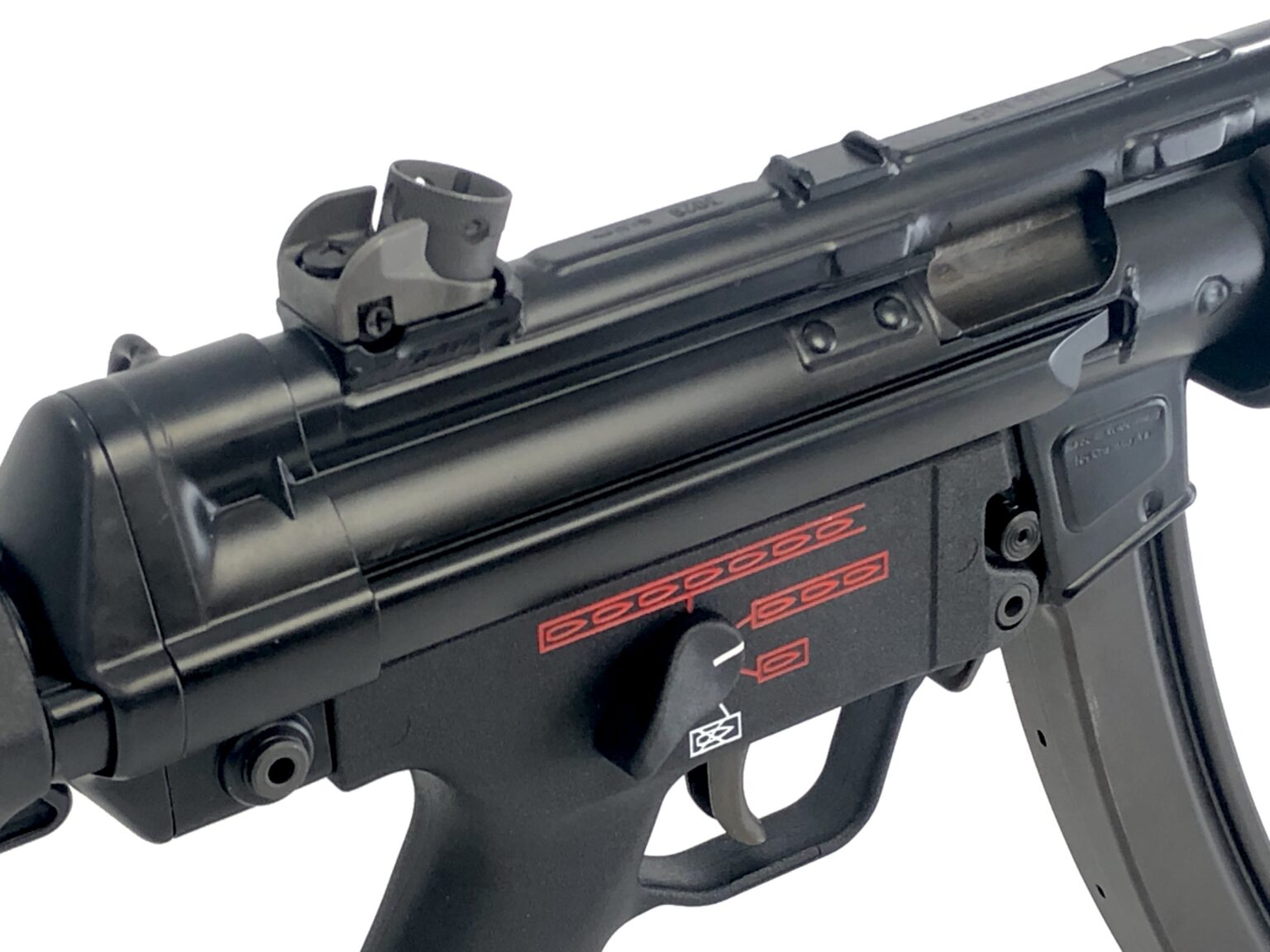 Heckler & Koch MP5A3 9mm Double Push Pin Machine Gun