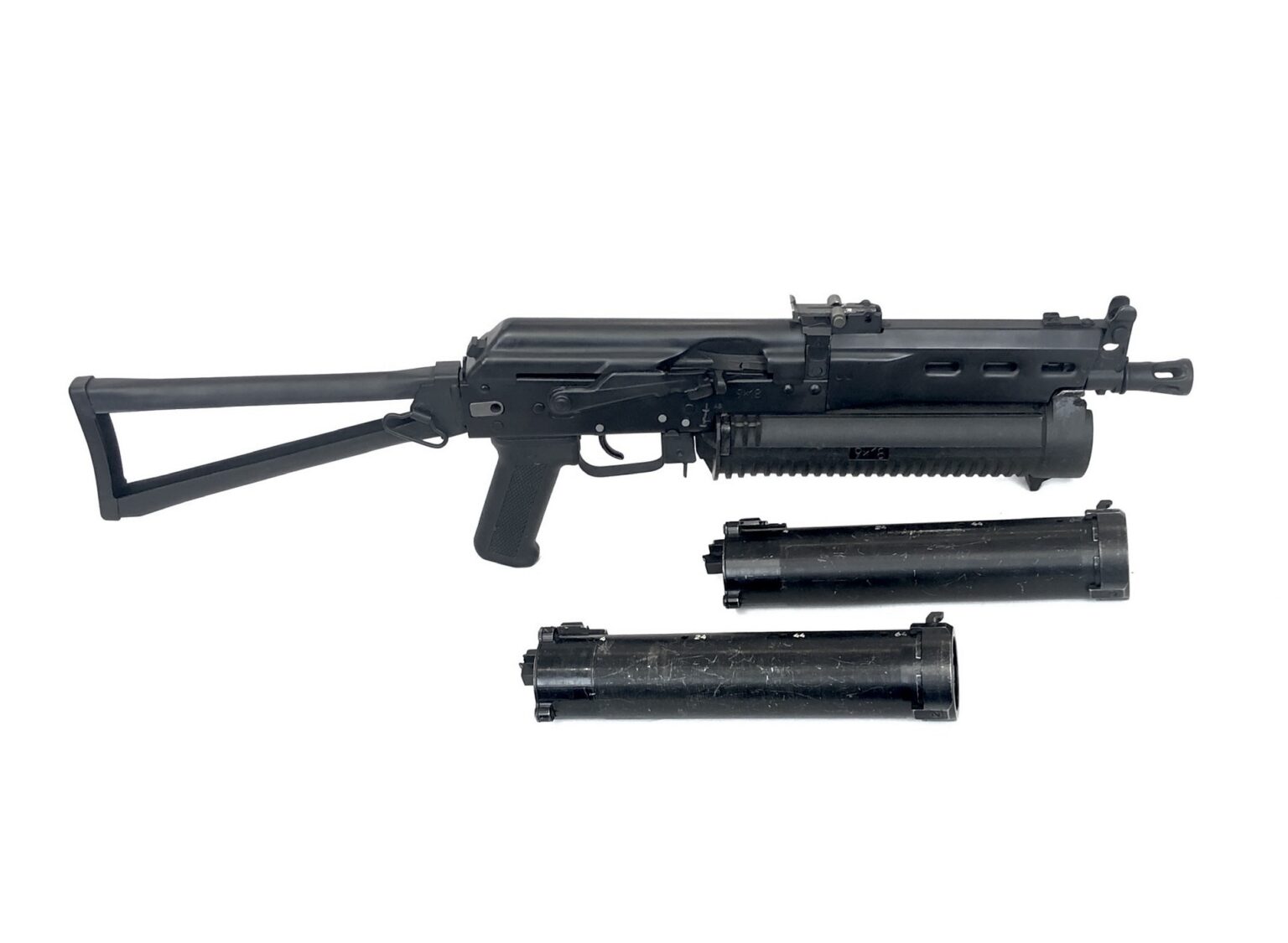 Russian PP-19 Bizon 2-03 9x18mm Makarov Submachine Gun